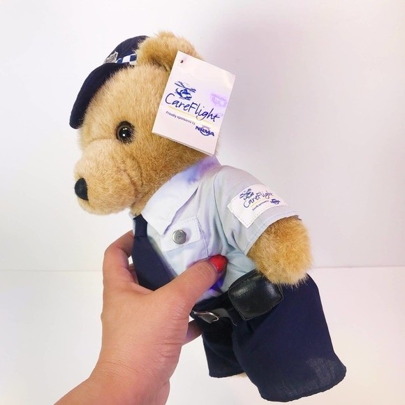 Toys | Nrma Careflight Police Bear From Australia Rare Htf New With ...